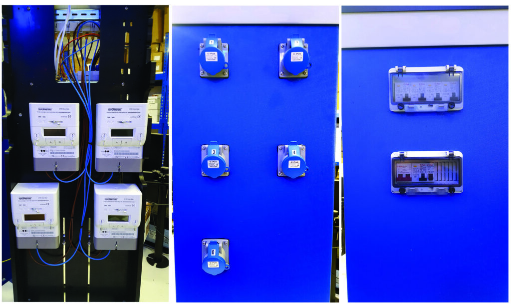 Enclosure with multiple meters and circuits - PJW Meters